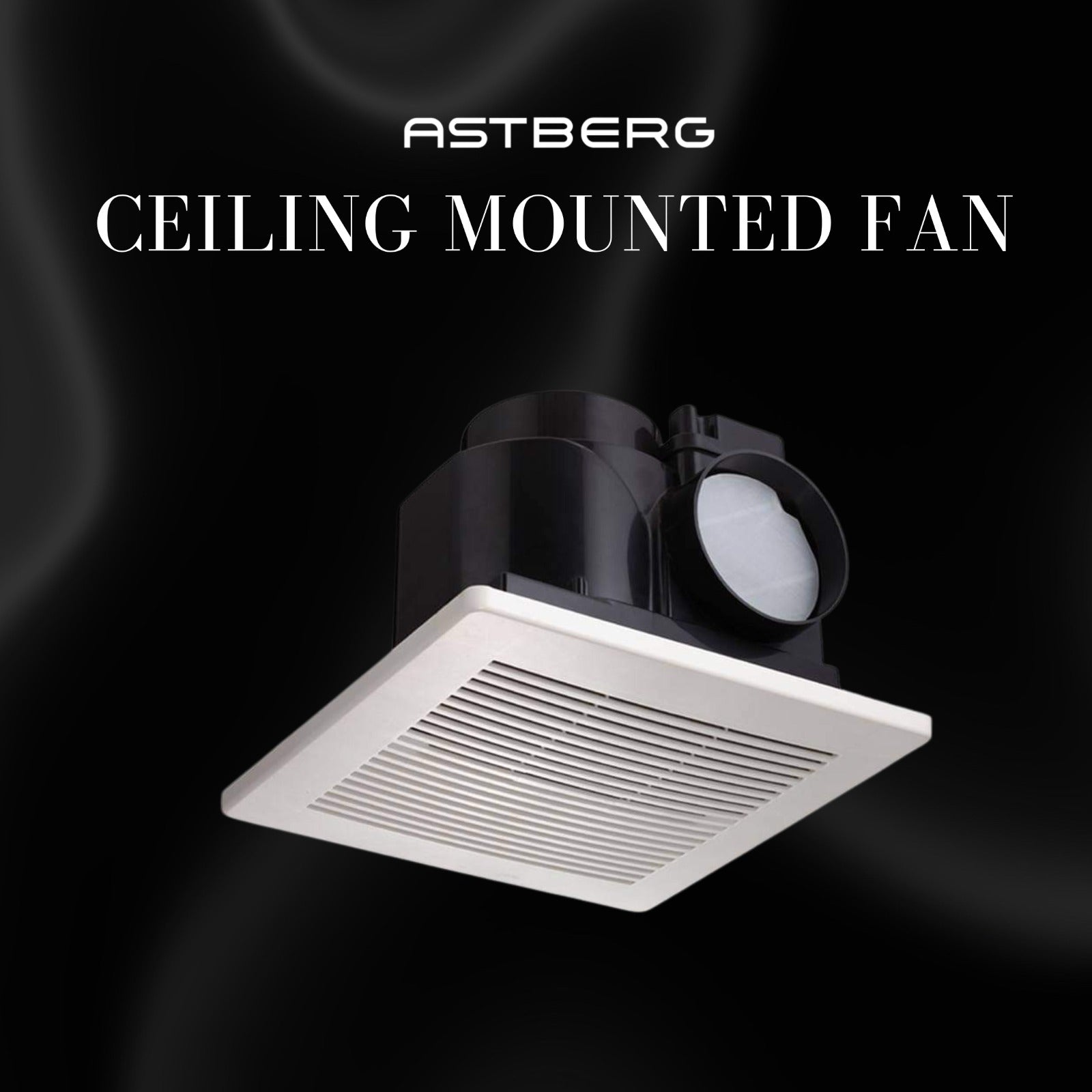 Buy Ceiling Mounted Fan & Toilet Exhaust Fan for Ventilation – Astberg ...