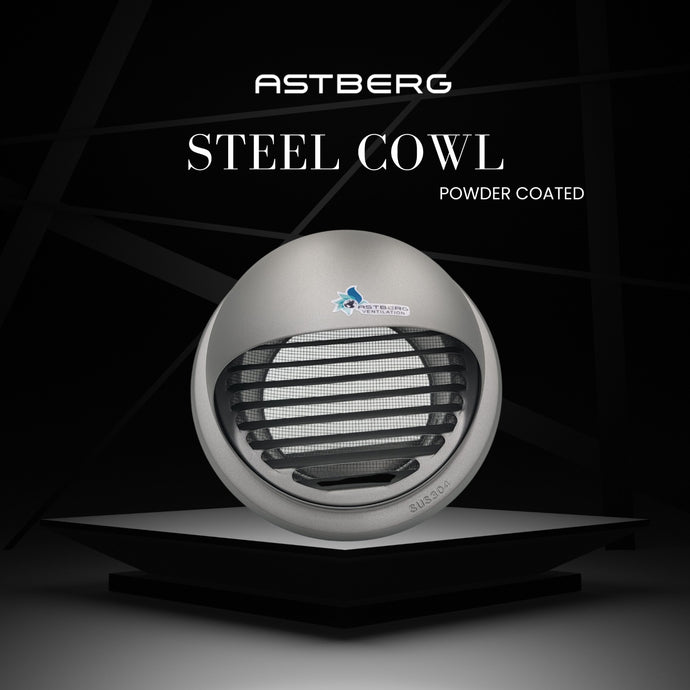 Astberg OUTER STEEL CHIMNEY PIPE COWL WITH MESH VENT CAP COWL COVER ...